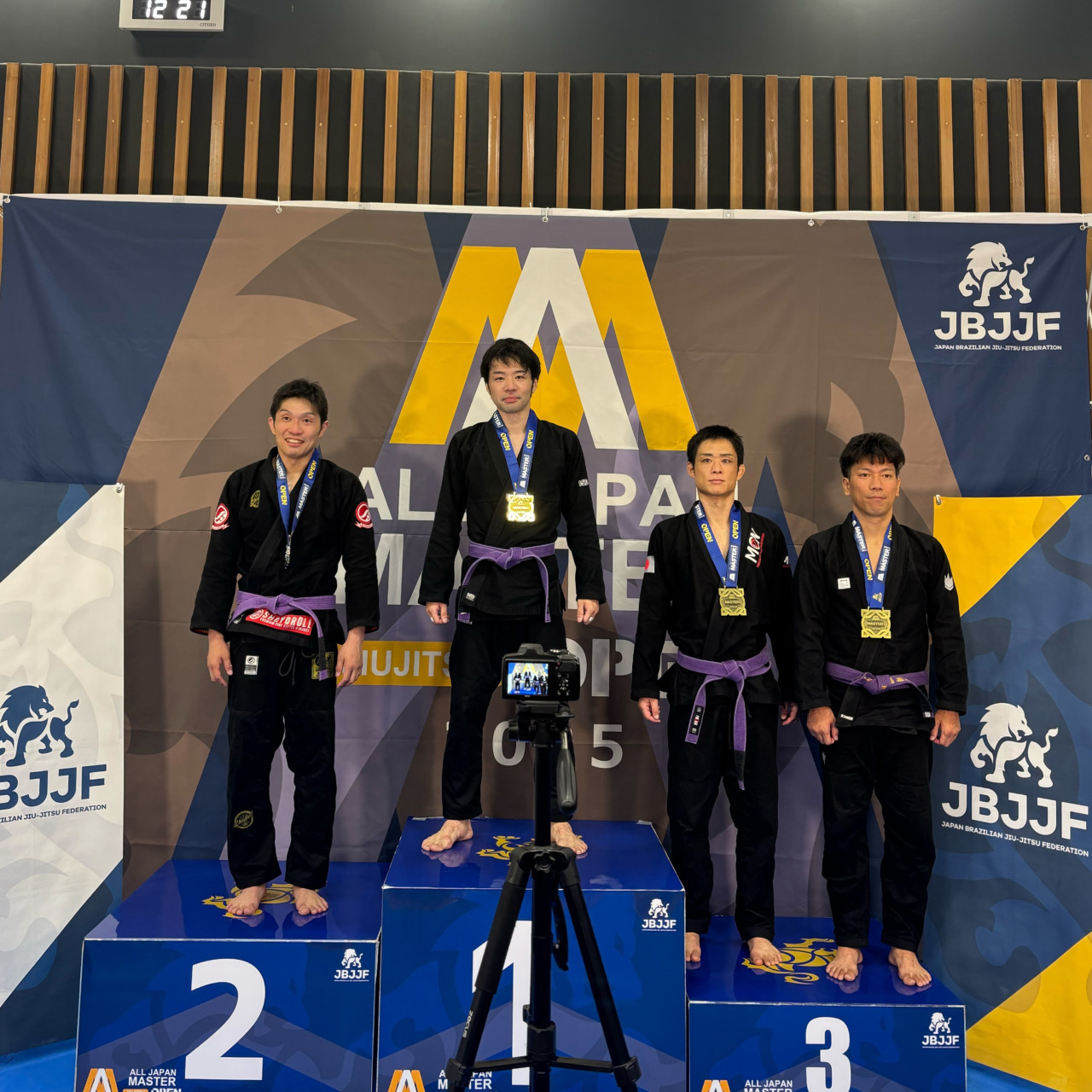 【大会結果】JBJJF 第8回全日本マスター柔術オープントーナメント CAVE BJJ 入賞者 | ブラジリアン柔術ジム CAVE BJJ